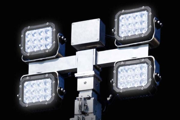 Mini Light Tower | Work Lights | Construction Cam