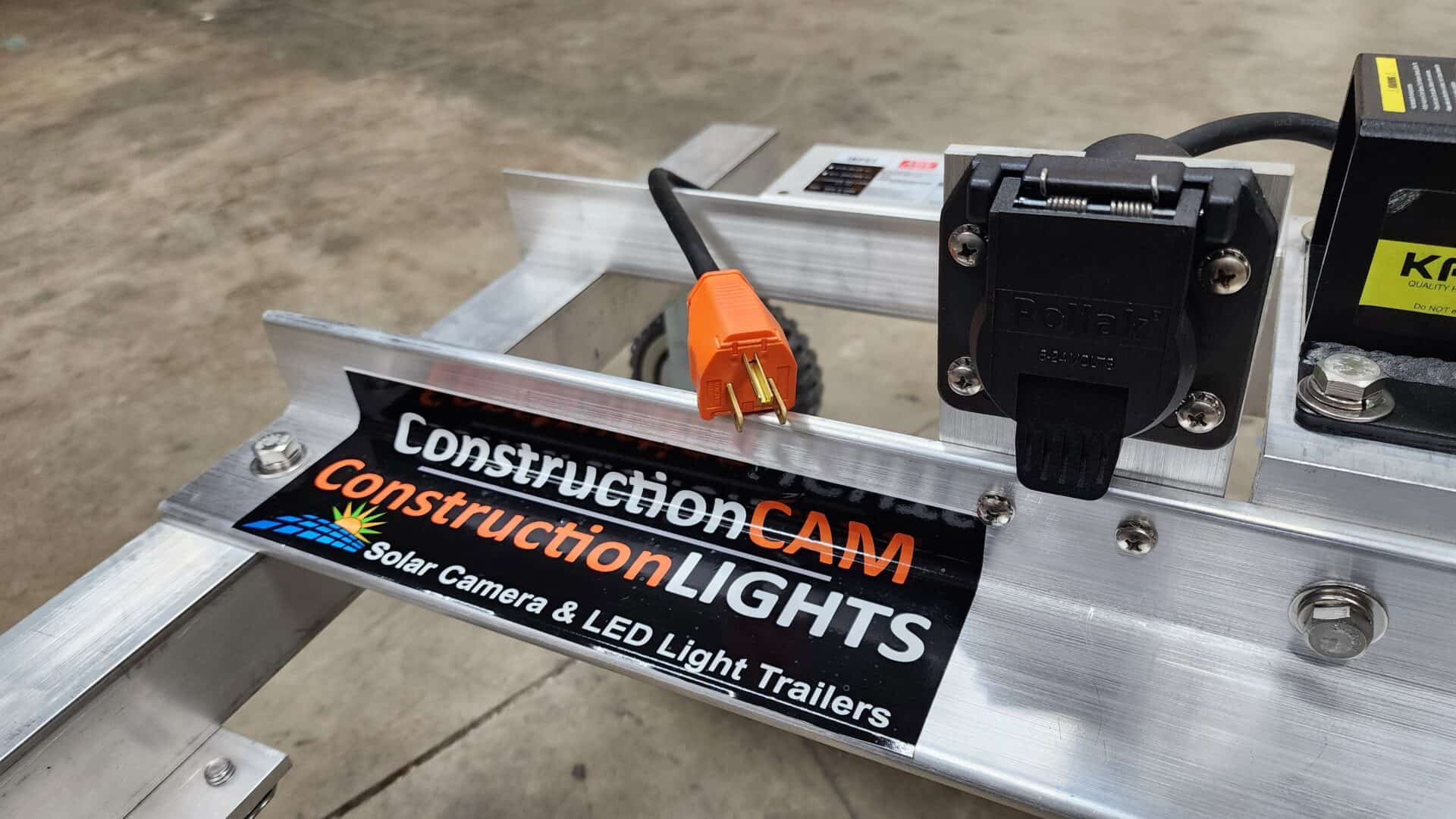 Mini Light Tower | Work Lights | Construction Cam
